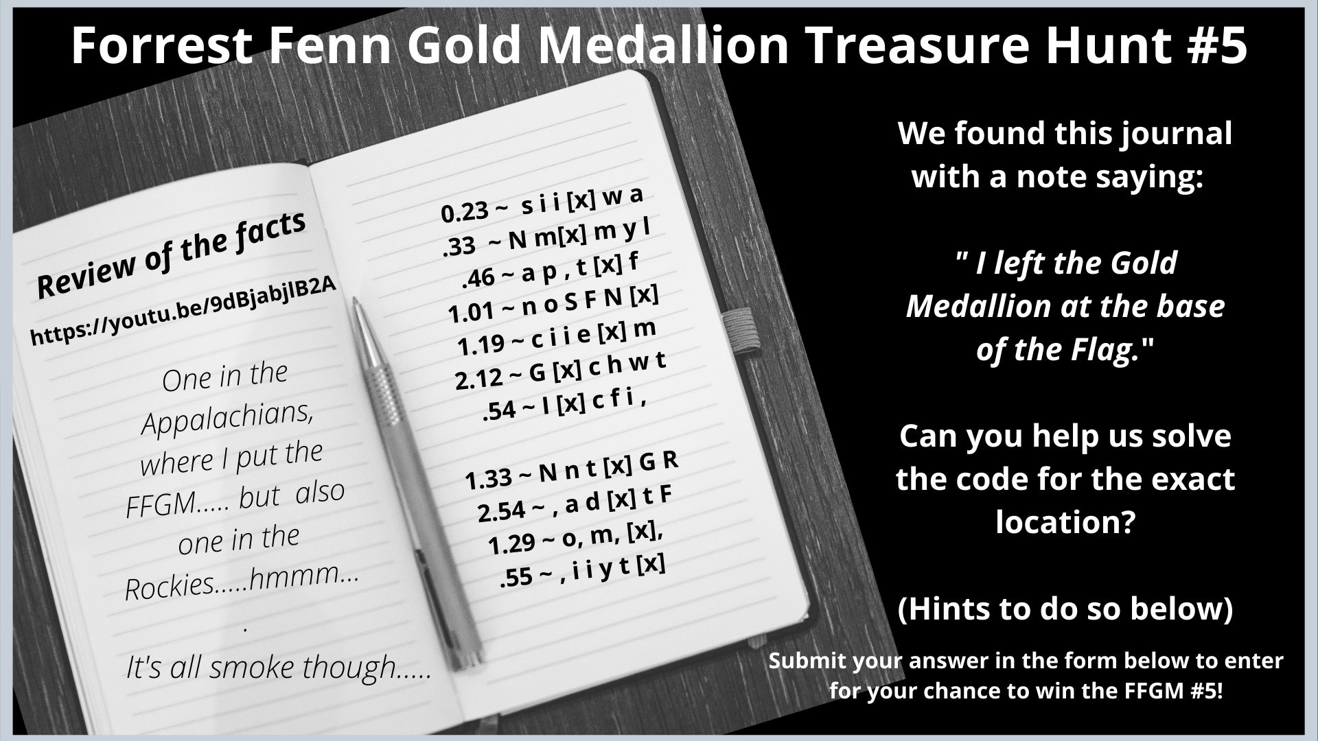Forrest Fenn Gold Medallion Treasure Hunt #5 of Series Two - Mysterious ...
