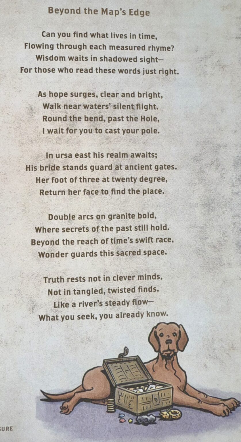 Beyond the Map's Edge Poem - Mysterious Writings